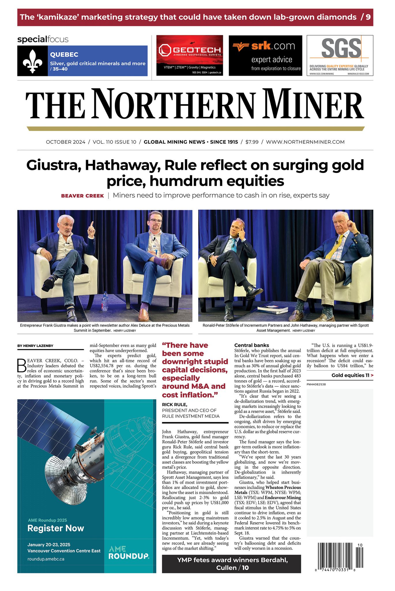 Digital Editions – The Northern Miner