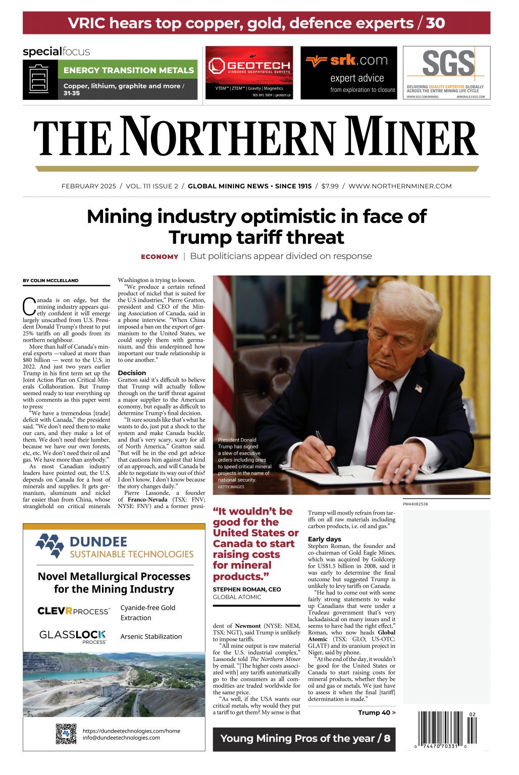 Digital Editions Archive - The Northern Miner